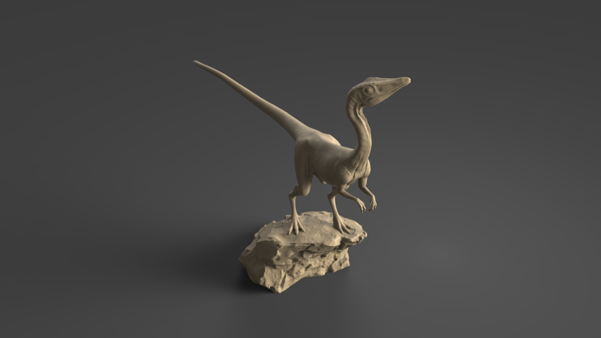 3D file Compsognathus full body - Jurassic Park 🦖 ・3D printer model to download・Cults